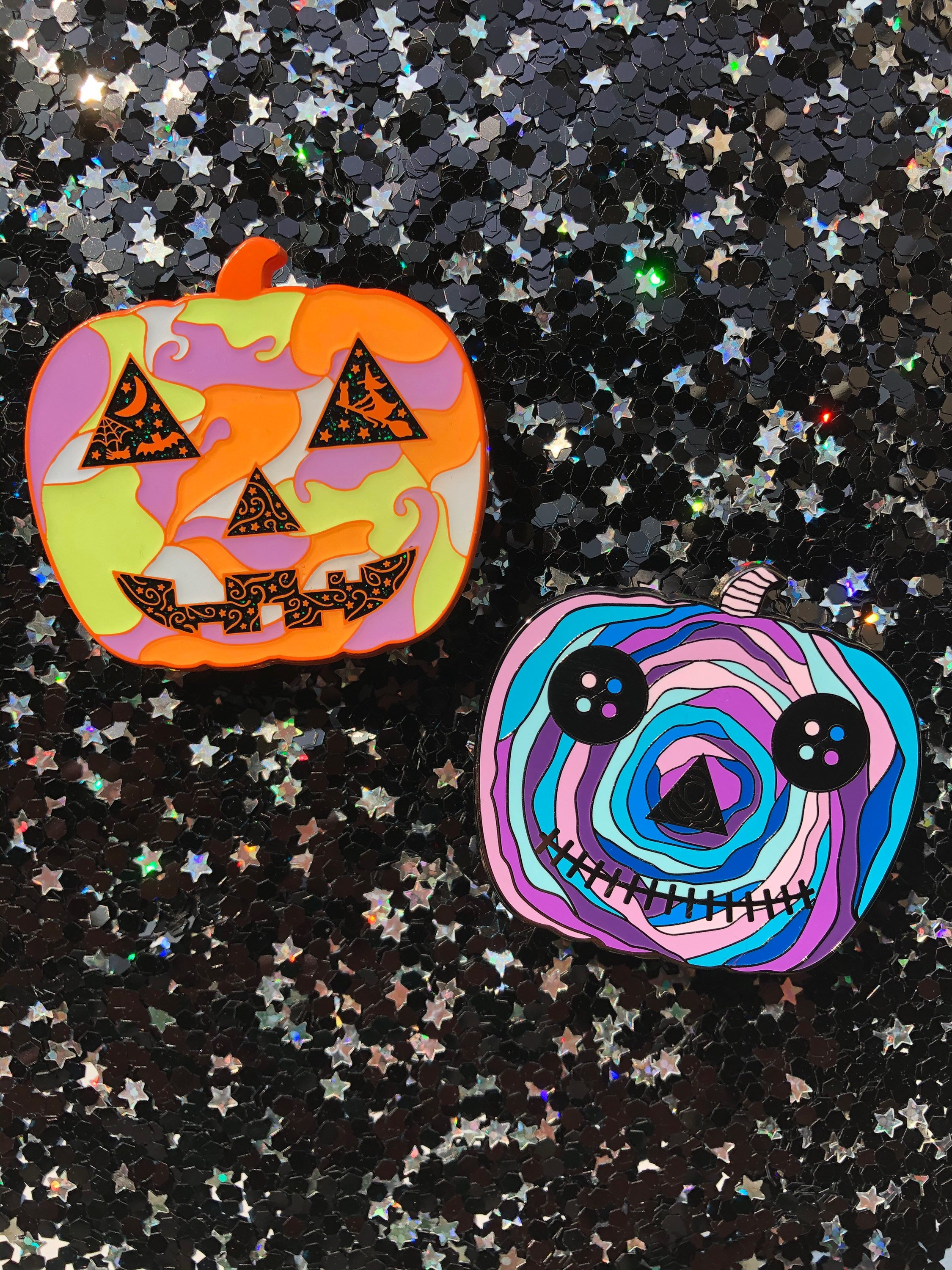 Halloween Pumpkin Pin | Etsy