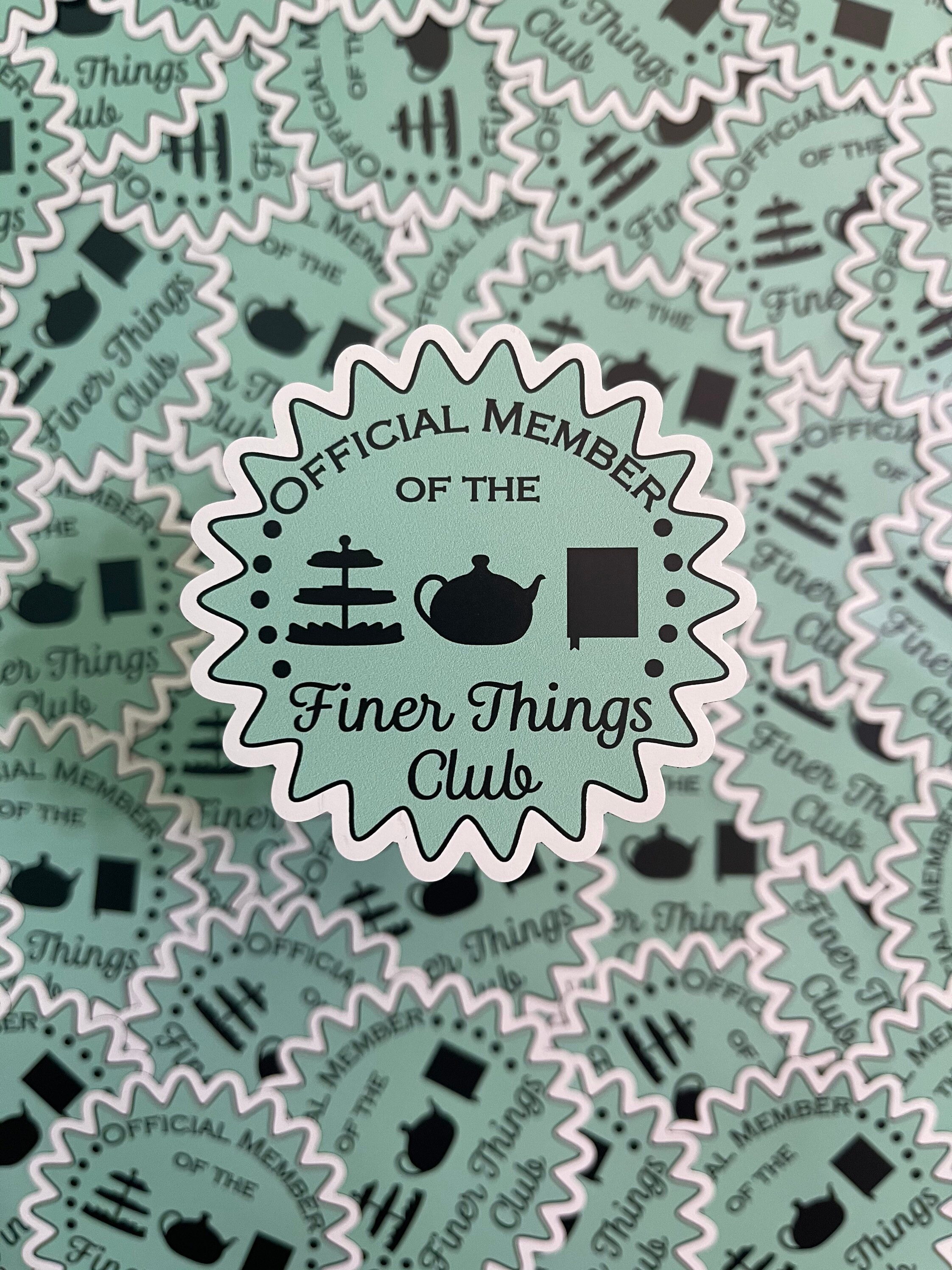 Official Member of the Finer Things Club Magnet | Etsy