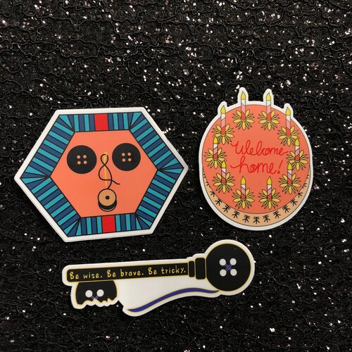 Coraline Stickers - Etsy