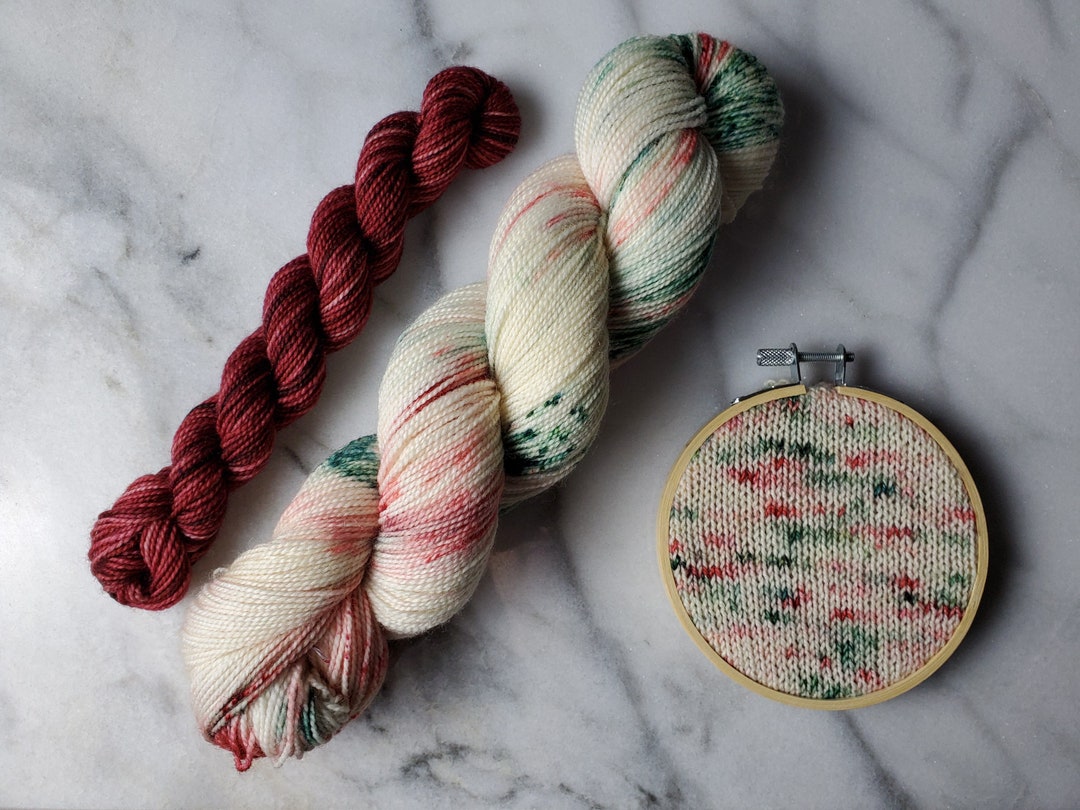 North Pole + Mr. Wickham Sock Set | Kobold Sock | Willow Cottage Yarns ...