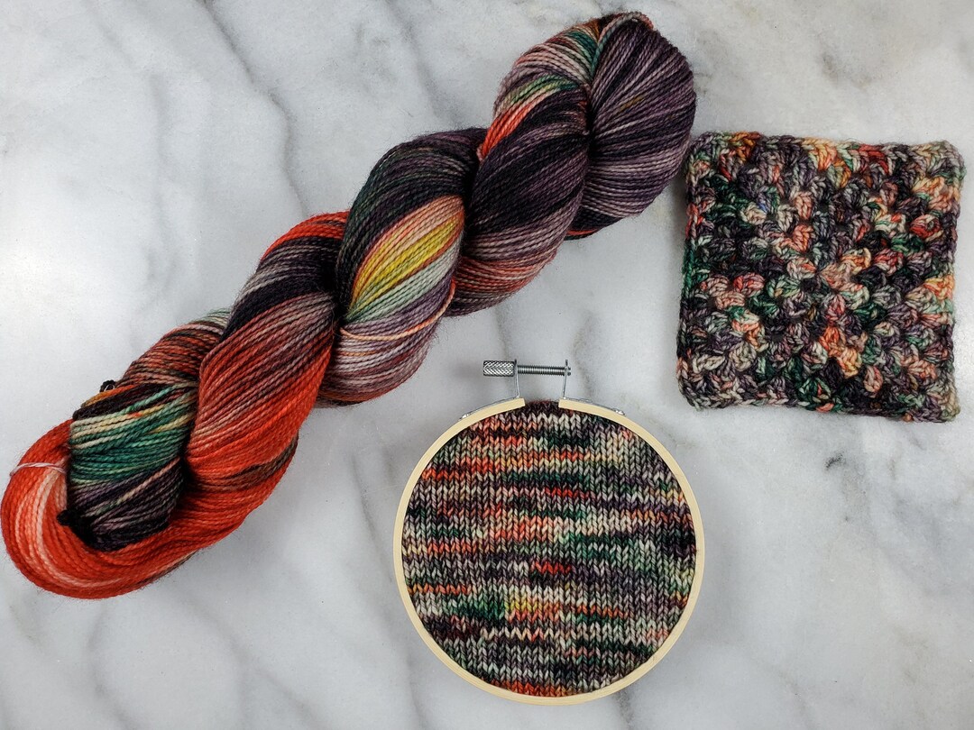 All Hallows Eve | Kobold Sock | Willow Cottage Yarns - Etsy