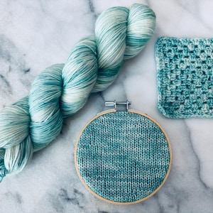 Sea Glass | Willow Cottage Yarns - Etsy