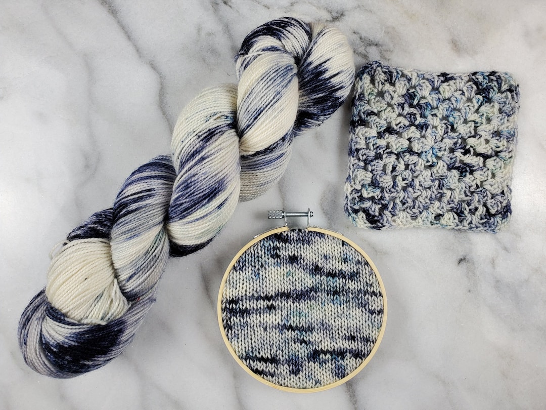 Sprigged Muslin | Kobold Sock | Willow Cottage Yarns - Etsy