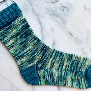 Kelp Forest + Viridian Sock Set | Willow Cottage Yarns - Etsy