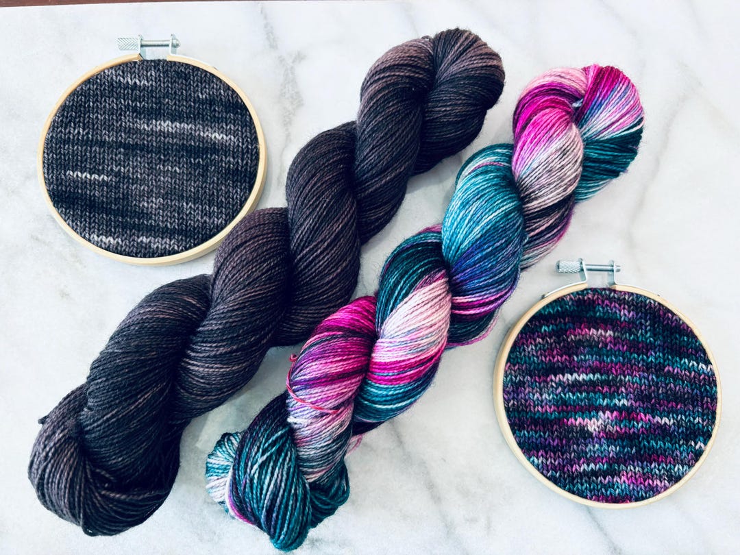 Galactic + Mary Bennet | Kobold Sock | Willow Cottage Yarns - Etsy
