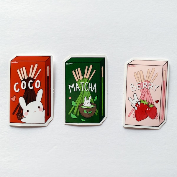 Pocky Sticker - Etsy