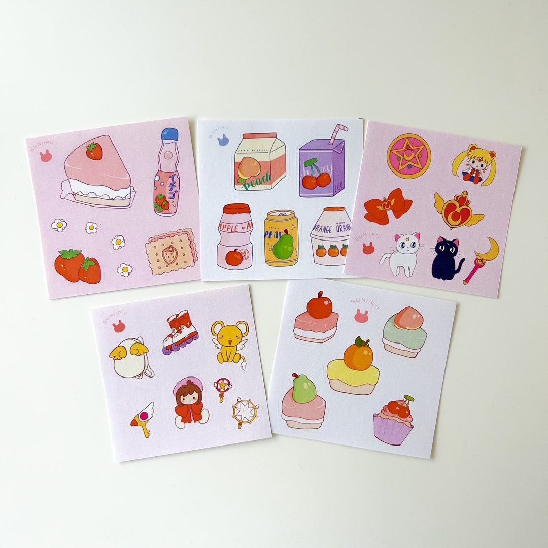 Mini Sticker Sheets / Journaling Sticker Sheets/ Cute Sticker Sheets - Etsy