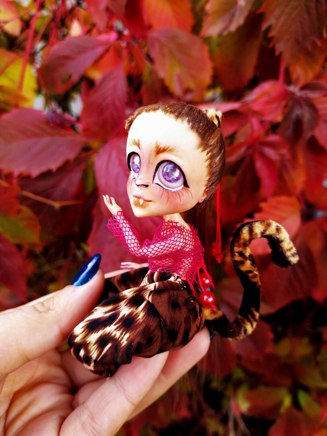 Tiny Ball Jointed Doll With Beautiful Custom Clothes and - Etsy