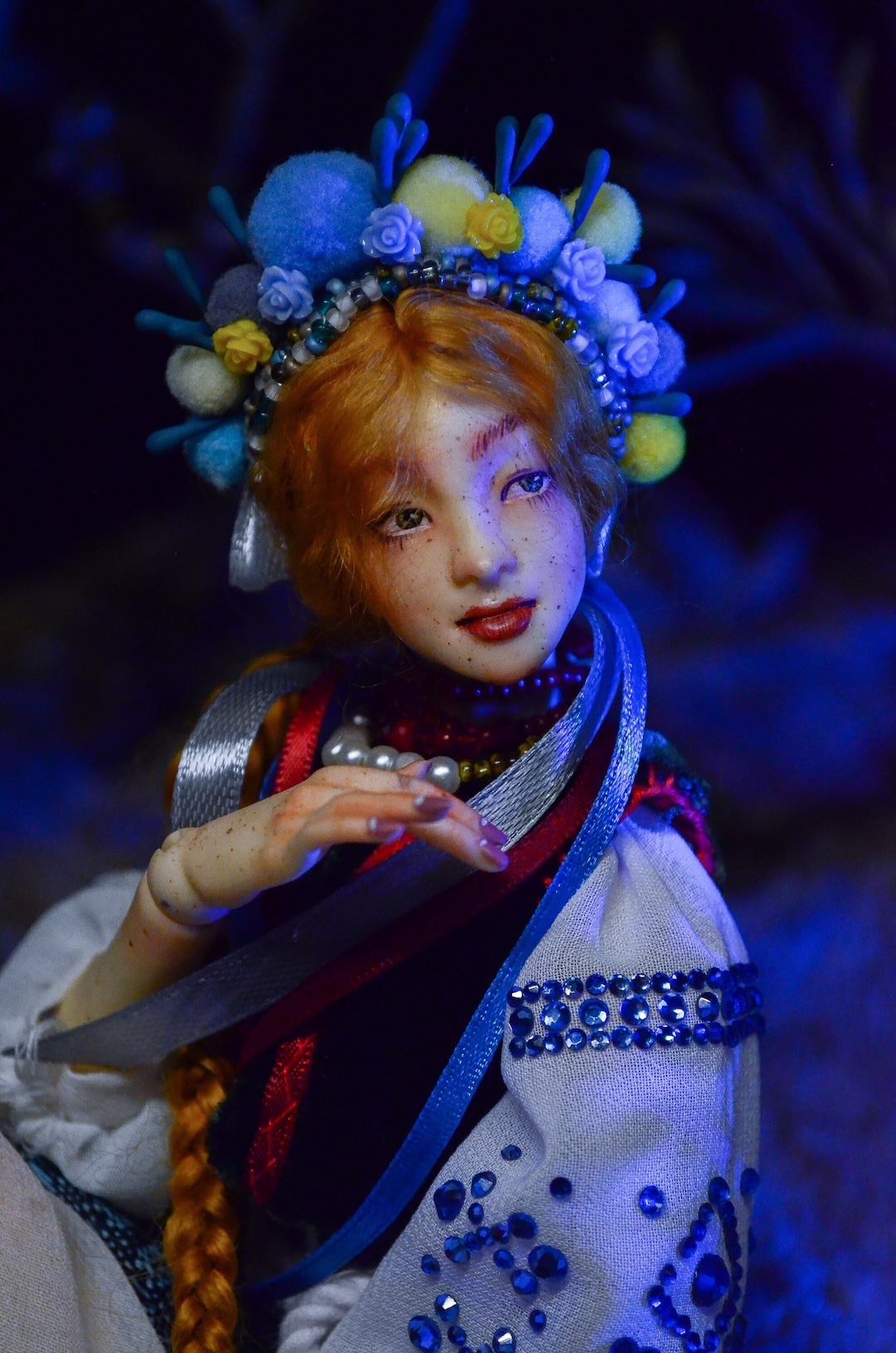 Ball Jointed Doll With Beautiful Custom Clothes and Accessories ...