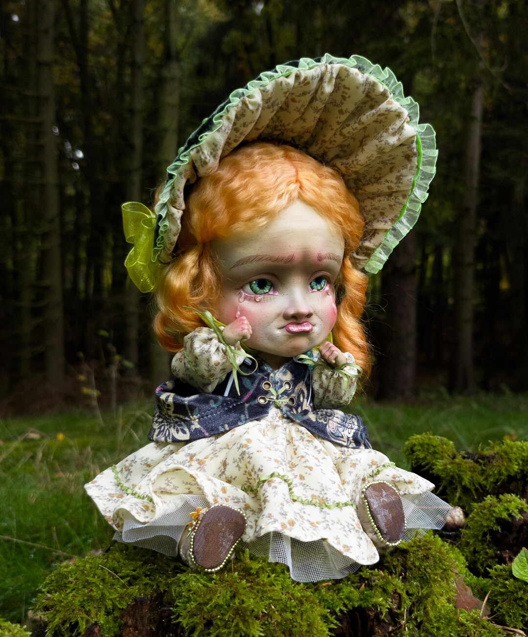 Handmade OOAK Art BJD Doll – 12" – Full Set Poseable Ball Jointed Doll ...