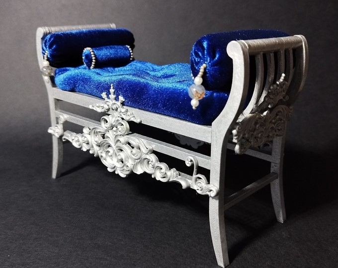1:6 Scale Furniture for Bjd, Blythe Dolls | Miniature Bench for ...