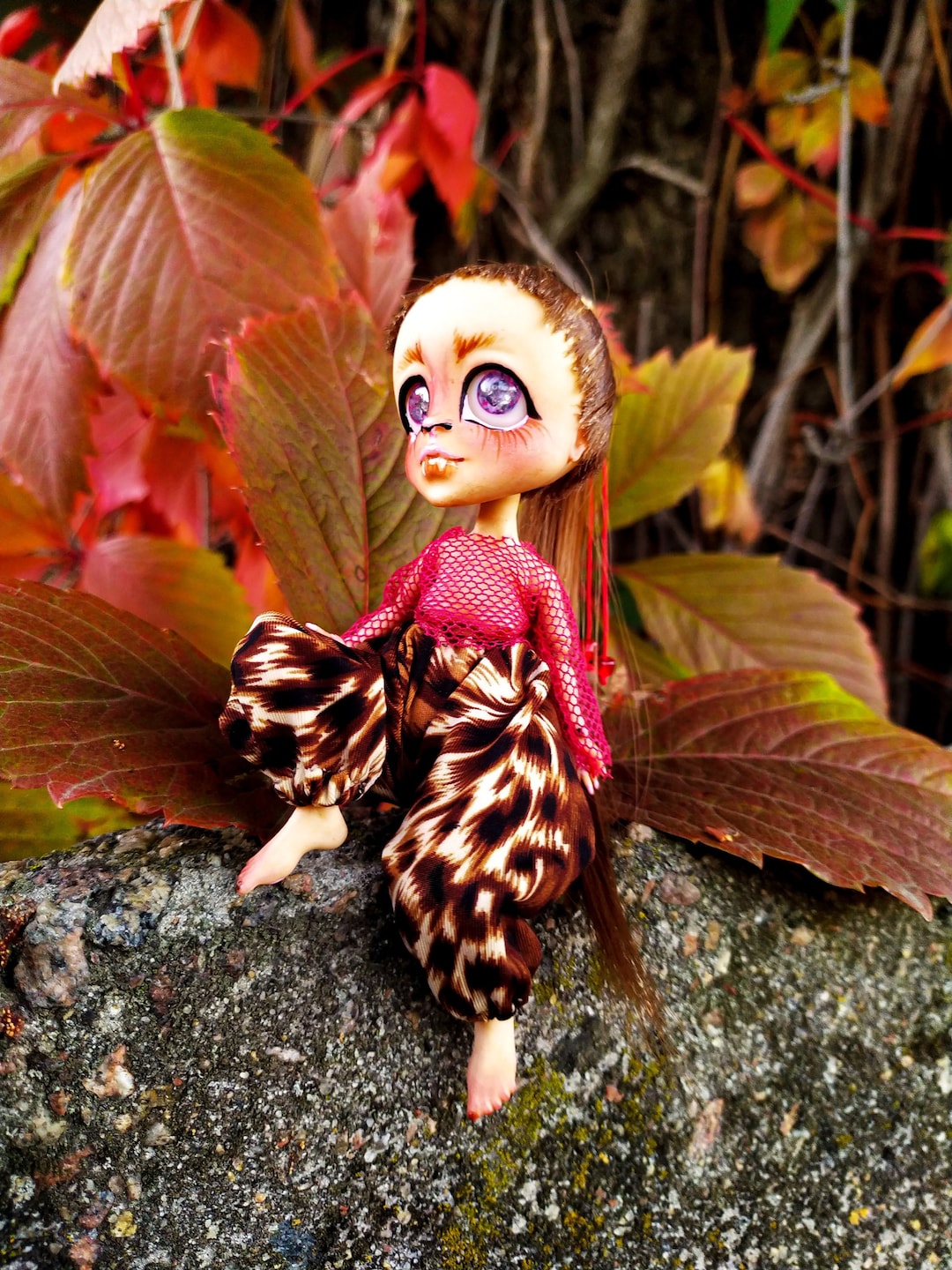 Tiny Ball Jointed Doll With Beautiful Custom Clothes and Accessories ...