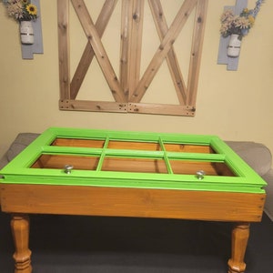 Reclaimed Window Shadow Box Coffee Table - Etsy