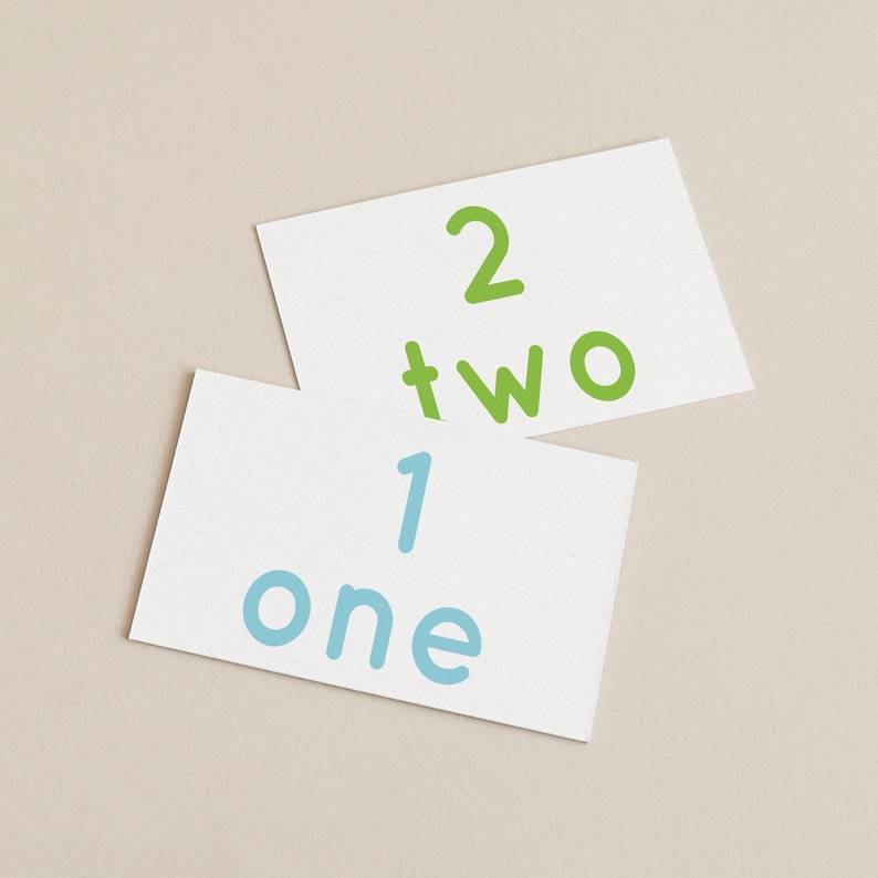 Printable and Flashcards for Toddlers Alphabet-numbers-colors - Etsy