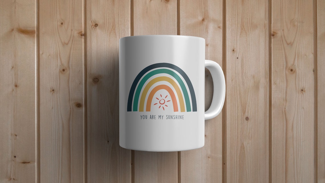 70's Retro Rainbow Clipart's Vintage Rainbow Instant Download - Etsy