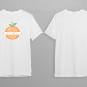 Orange Label Tag, Name Tag, Fruit SVG, Silhouette Instant Digital ...