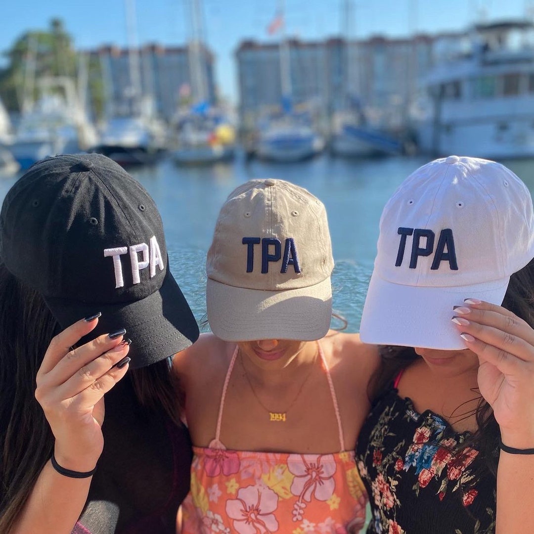Custom Embroidery TPA Hat Custom Hat Adult Baseball Hat Puff Tampa ...