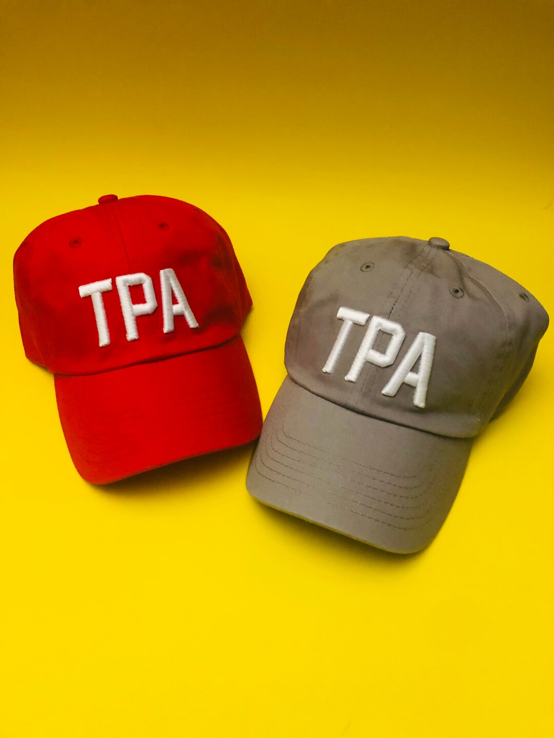 Custom Embroidery TPA Hat Custom Hat Adult Baseball Hat - Etsy
