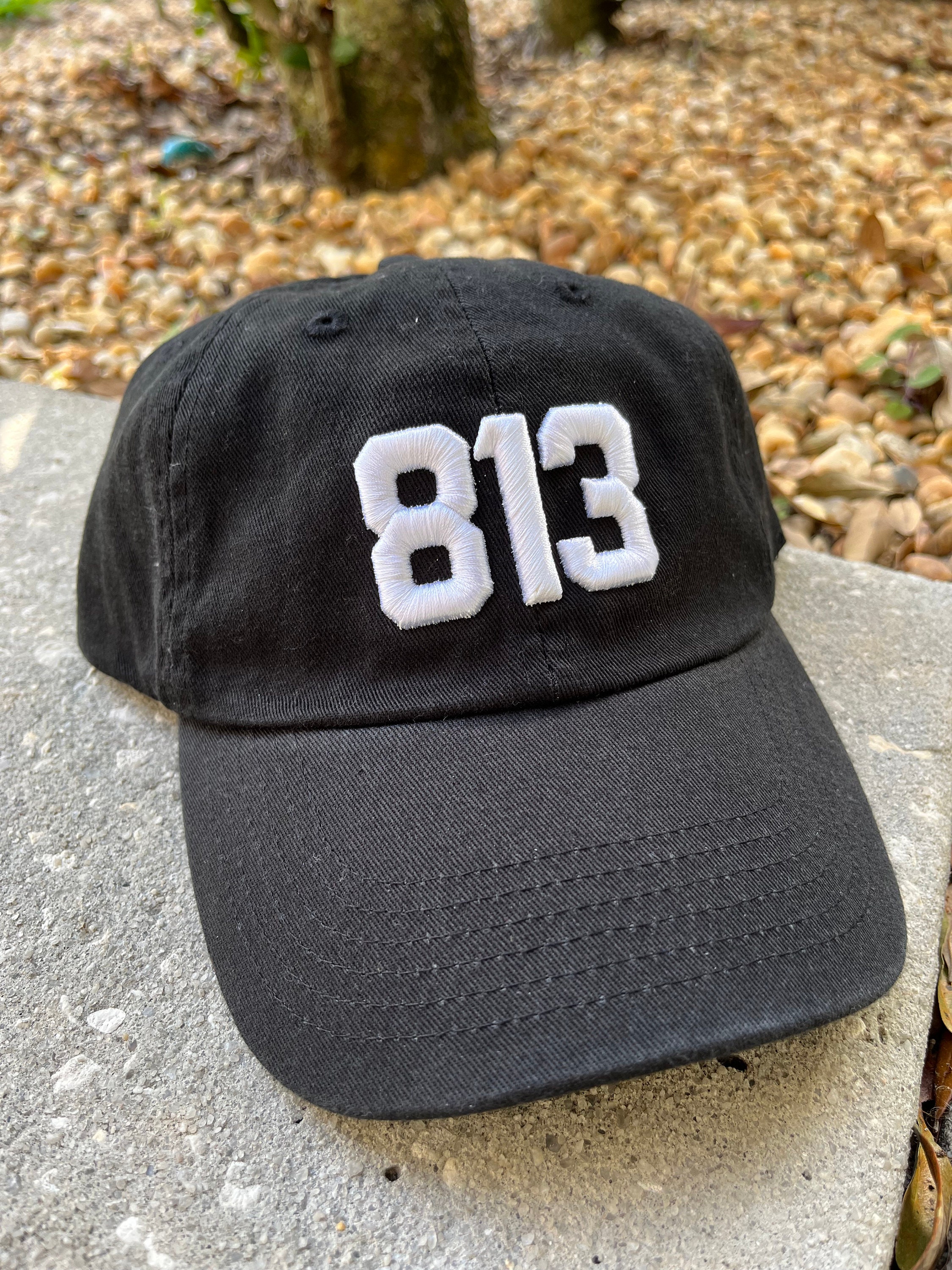 813 Area Code Baseball Cap, Puff Embroidery, Custom Number - Etsy