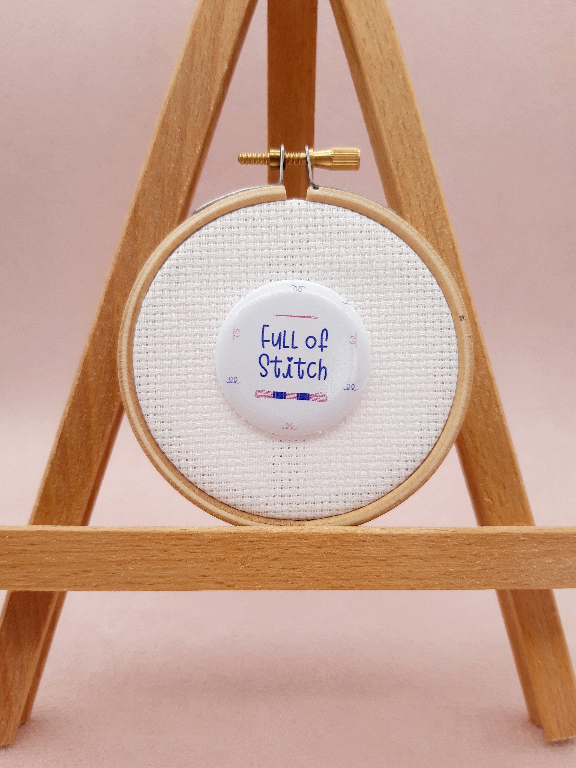 Needle Minder Full of Stitch Large Cross Stitch Magnet | Etsy