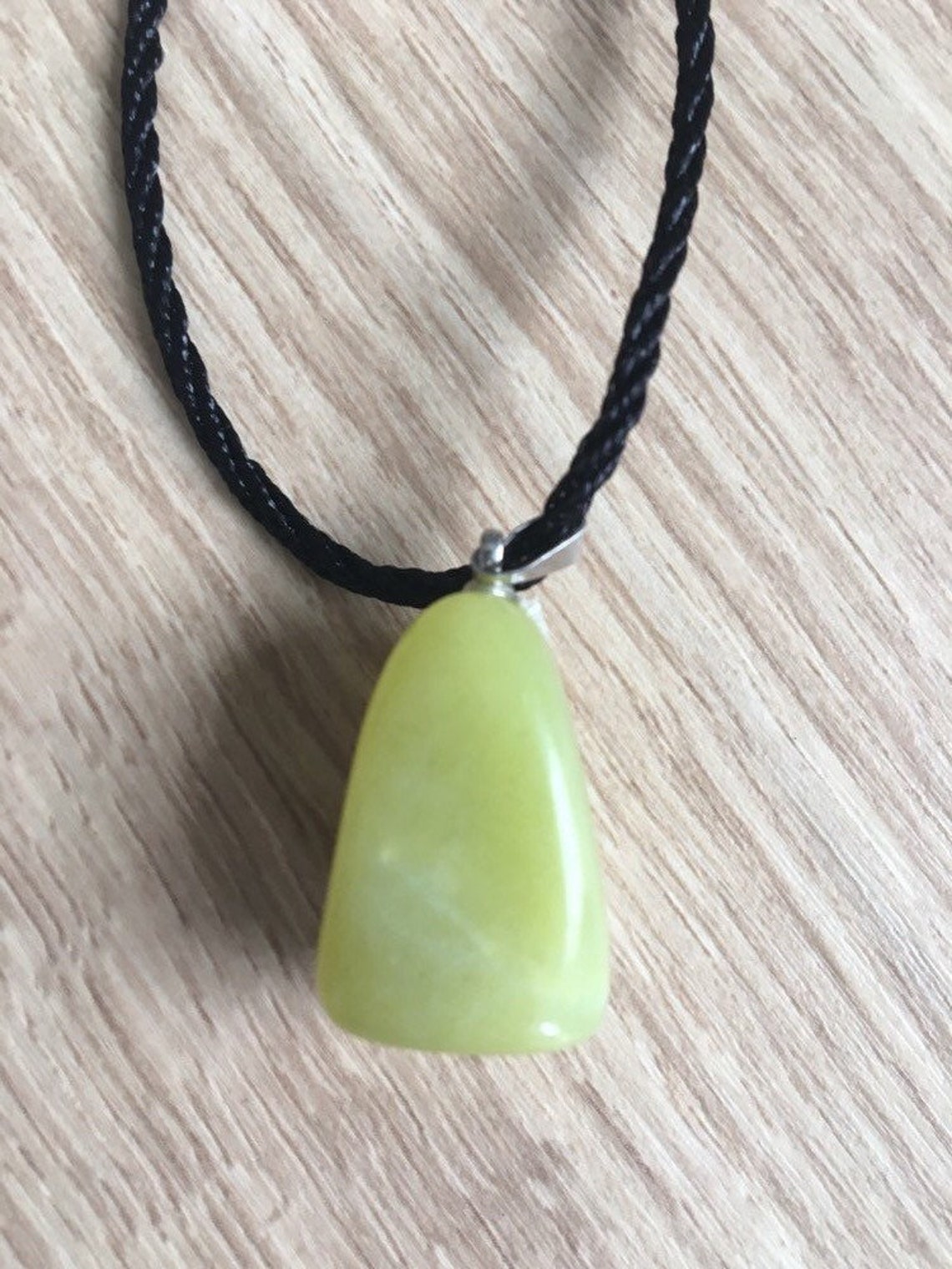 Beautiful Yellow Jade Crystal - Etsy