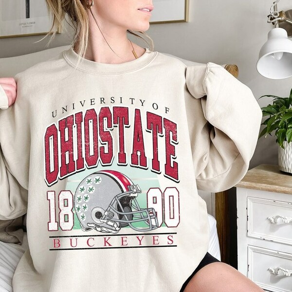 Ohio State Crewneck Sweatshirt - Etsy