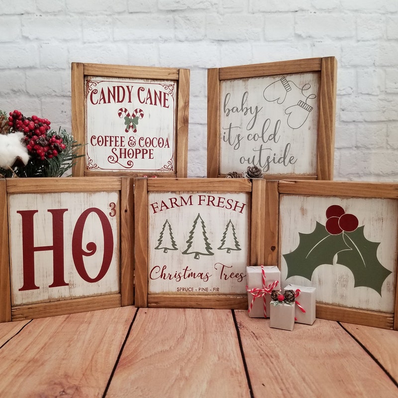 Christmas Signs Wood - Etsy
