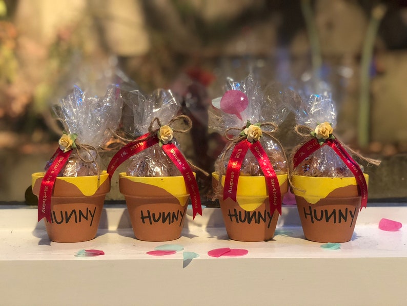 Winnie the Pooh Themed Honey (hunny) Pot Party Favor - Etsy