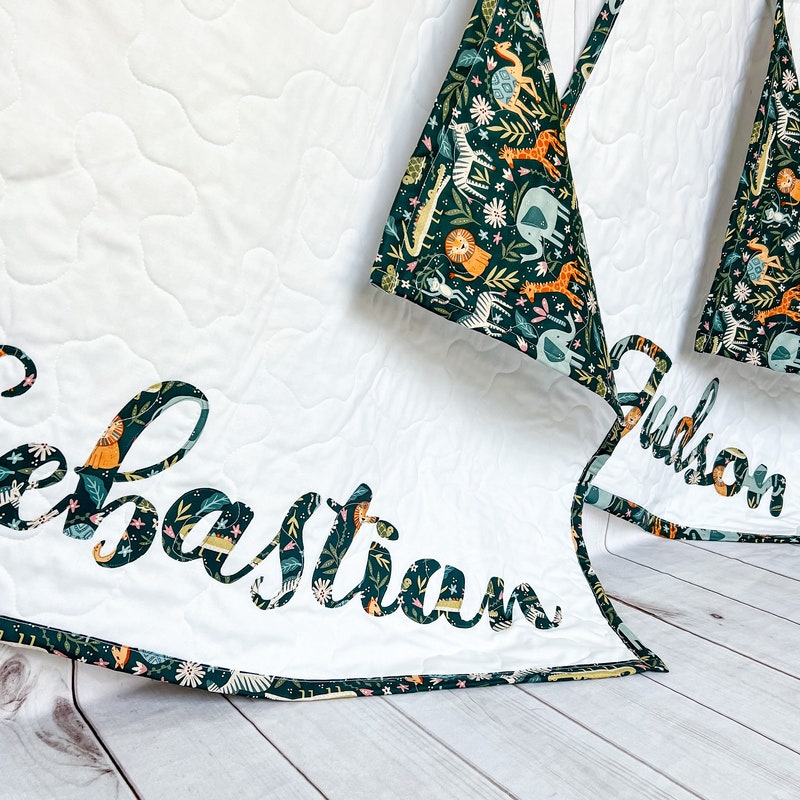 Name Quilt - Etsy