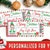 PRINTABLE Elf Game Board Scene Prop | Tic Tac Toe Christmas Party Favor ...