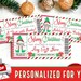 PRINTABLE Elf Game Board Scene Prop | Tic Tac Toe Christmas Party Favor ...