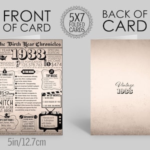 1933 PRINTABLE Vintage Newspaper Year You Were Born Birthday Bundle ...
