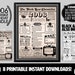 2009 PRINTABLE Year You Were Born Birthday Card | Folded 5x7 | Unique ...