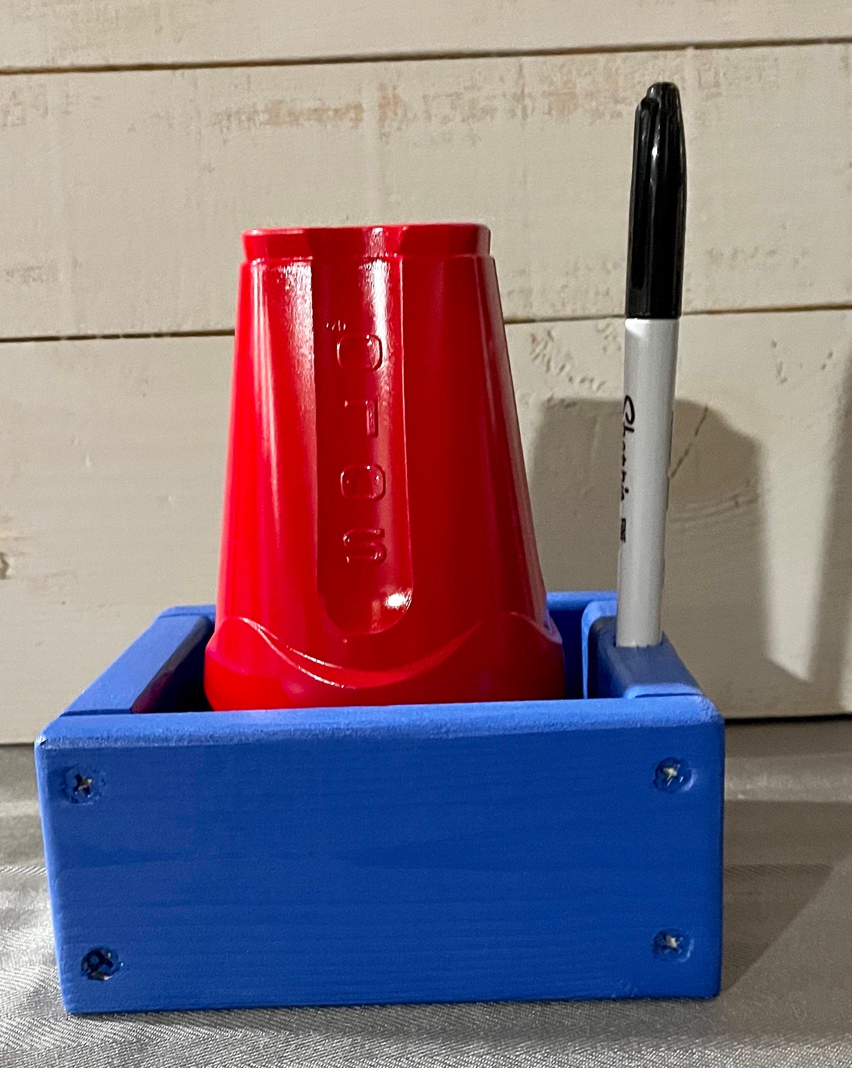 DOUBLE STACK/SHOT Mark Your Cup/party Cup Holder/red Solo Cup - Etsy