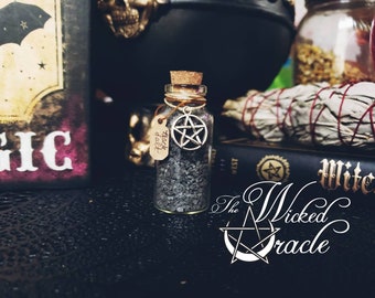 Witches Black Salt, Ritual Salt, Protection Salt, Witchcraft Supplies ...