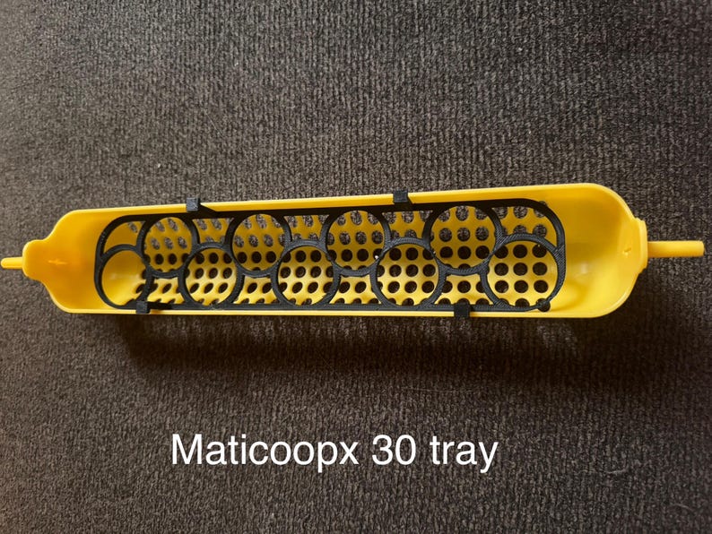 Maticoopx 20/30 Incubator Quail Egg Insert Tray for Egg Turner Trays ...