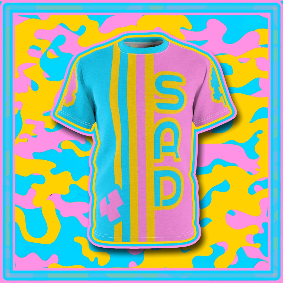 SAD Shirt Kidcore Sadcore Traumacore Hyperpop Kawaii Style All Over ...