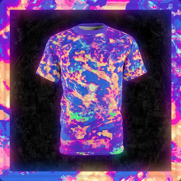 Holographic Shirt - Etsy