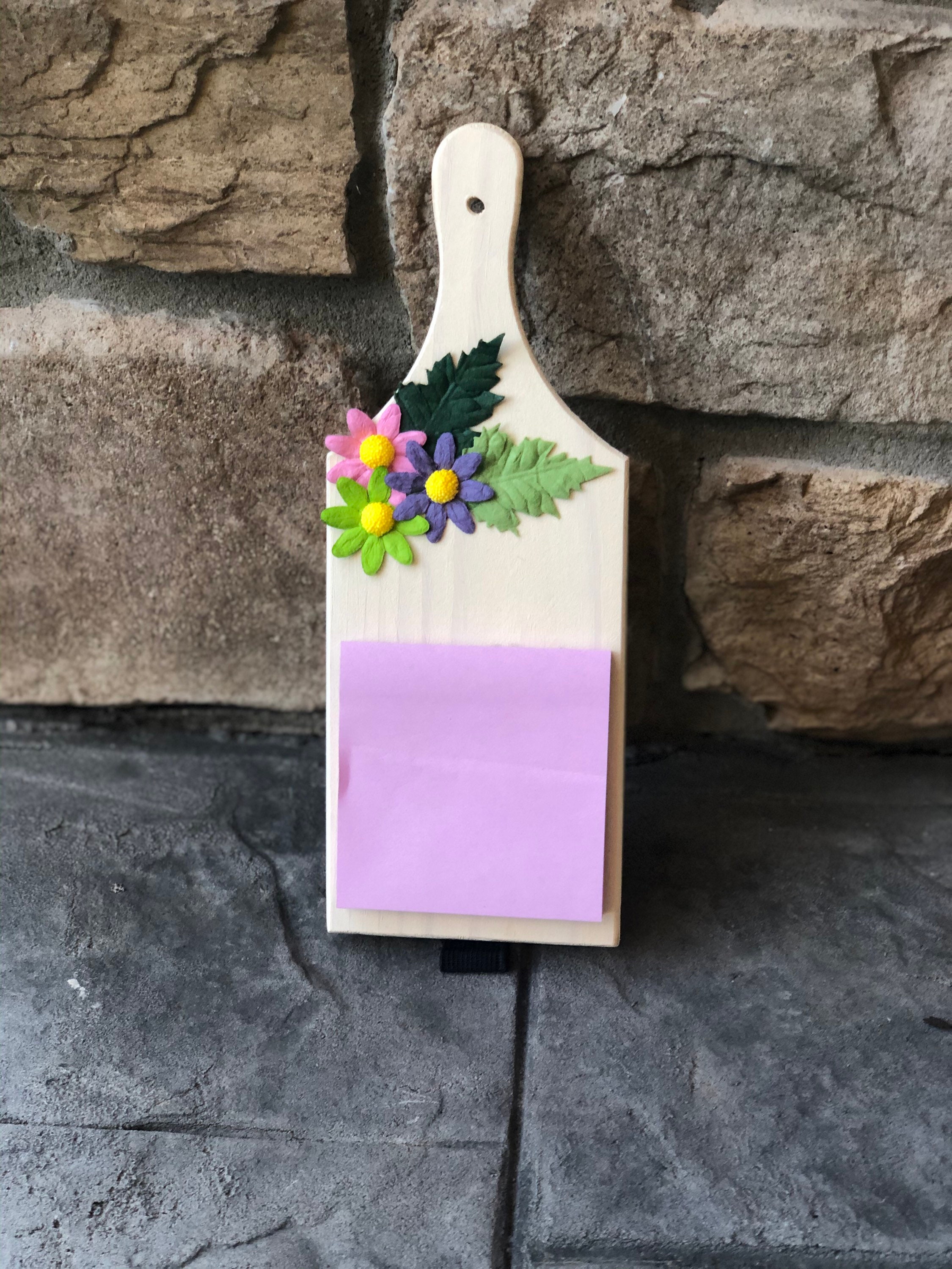 To Do List Notepad Holder Wood Kitchen Note Pad Kitchen Wall - Etsy ...