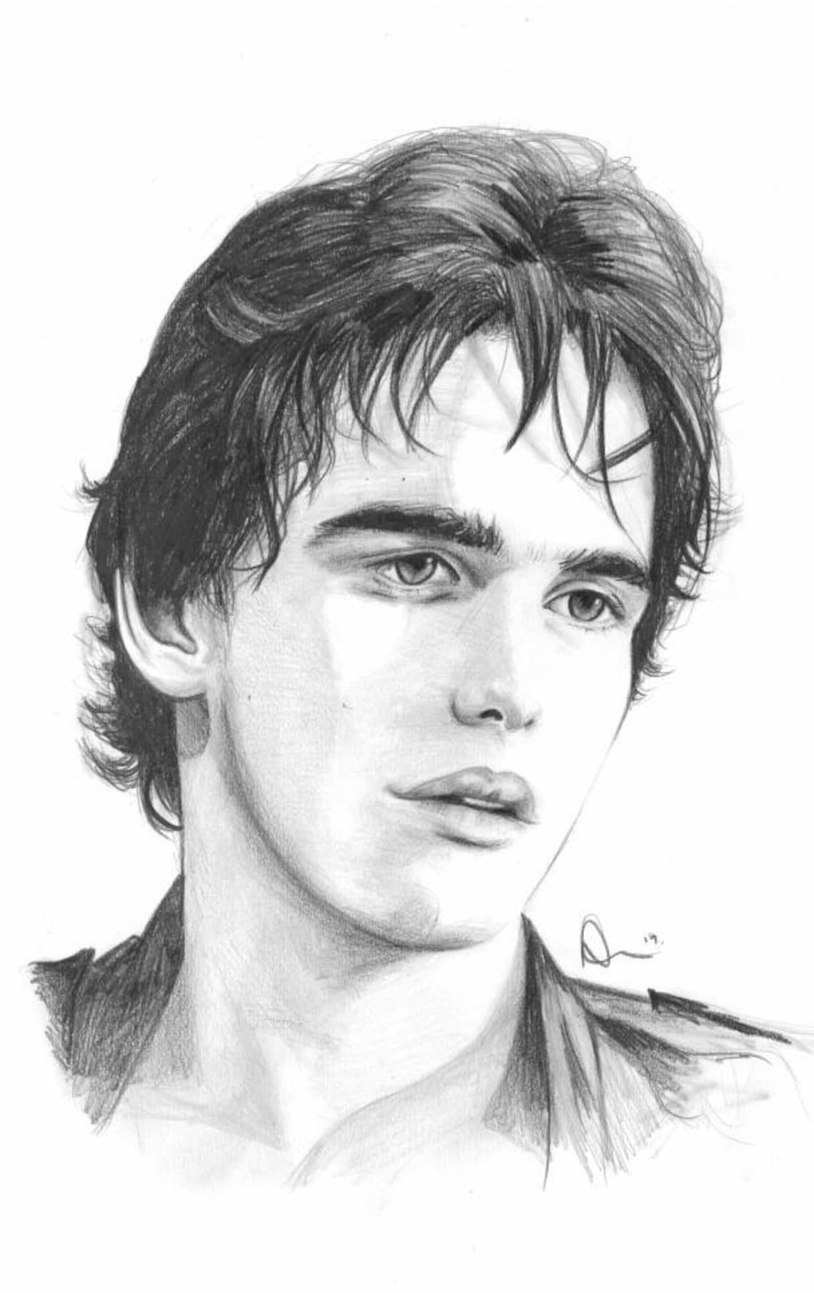 Portrait Matt Dillon as Dally in The Outsiders print | Etsy