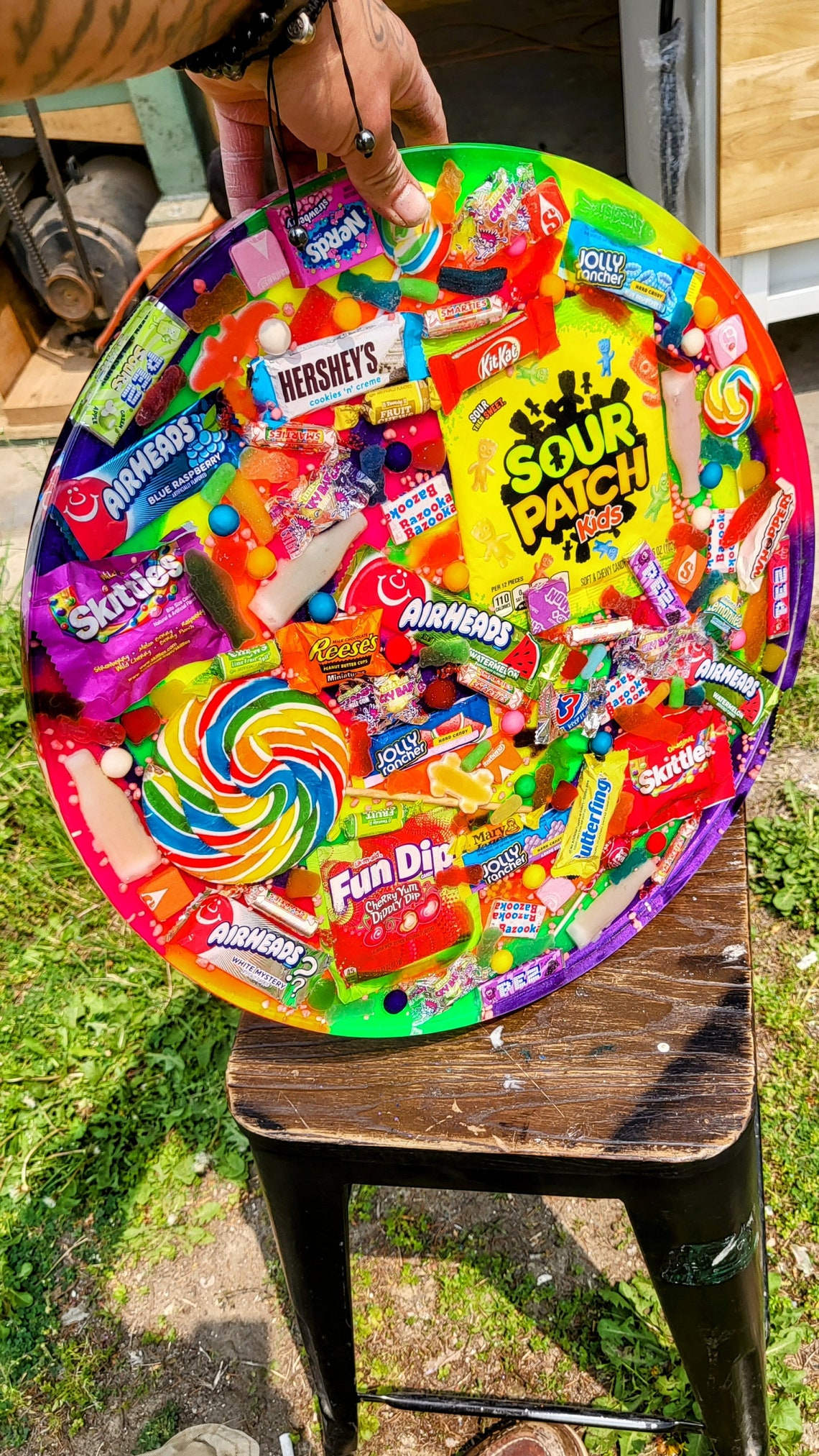 Resin Candy Wall Art - Etsy