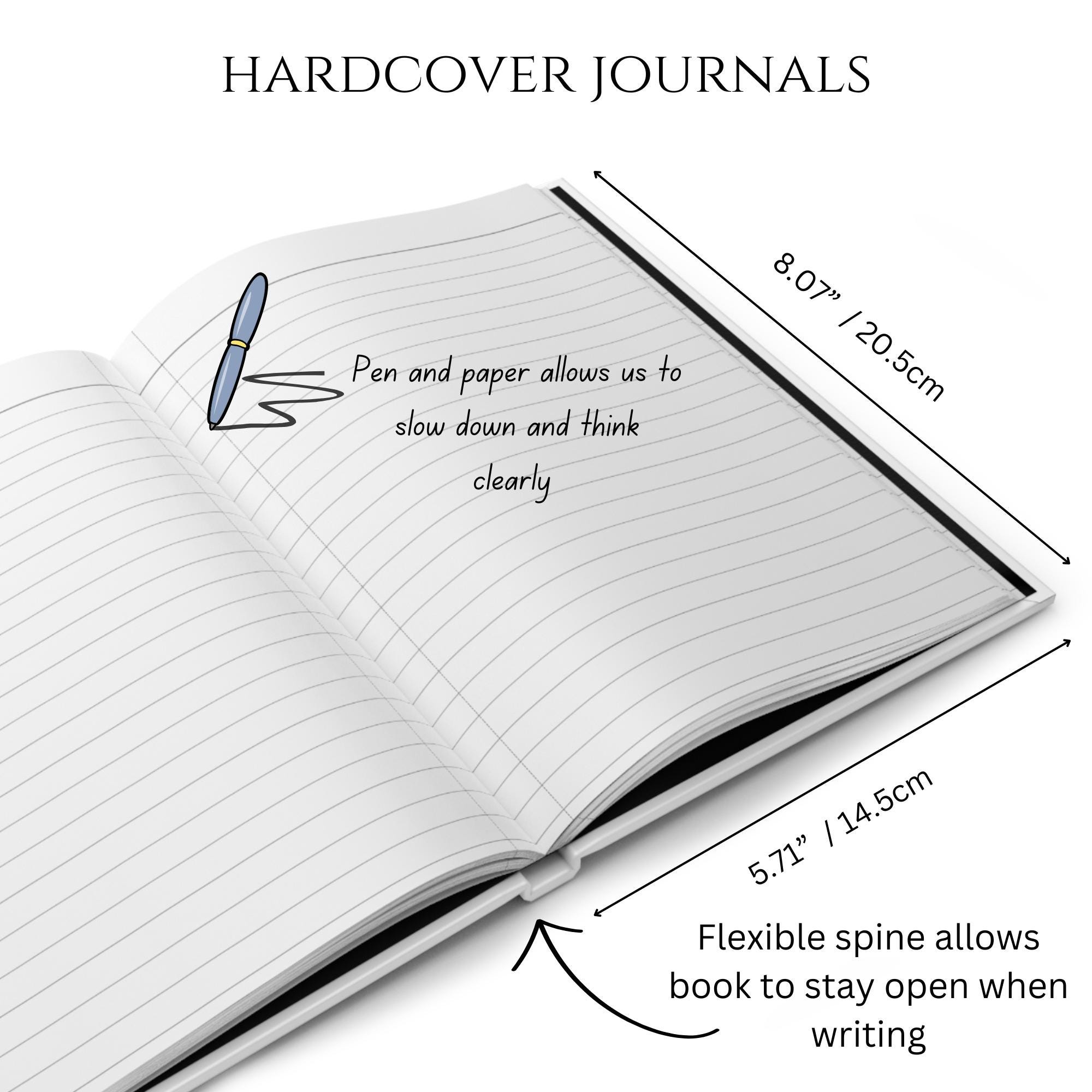 Gingham Check Personalized Journal, Custom Name Blue Check Journal ...