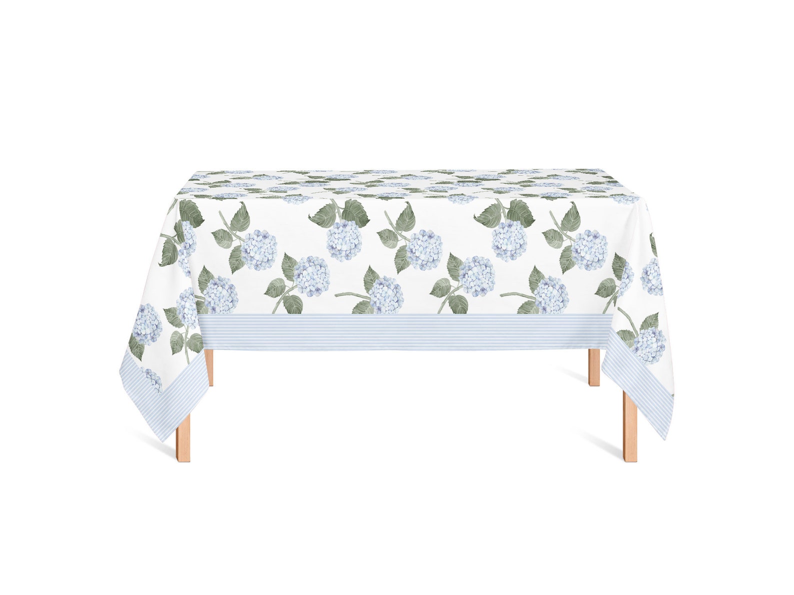 Hydrangea Bloom Designer Tablecloth - Etsy Australia