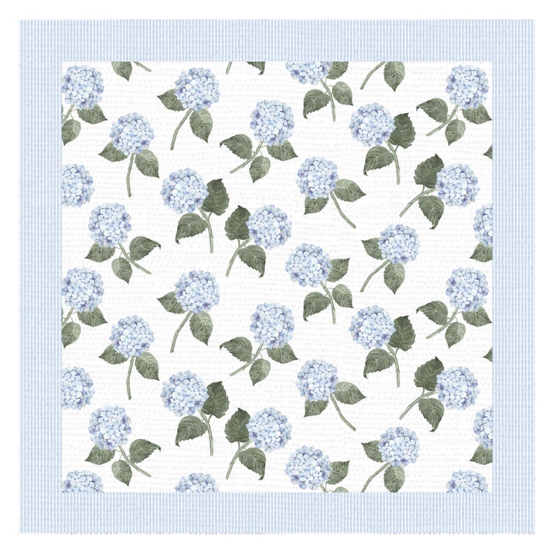 Hydrangea Bloom Designer Tablecloth - Etsy Australia