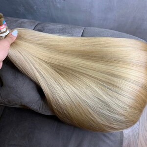 Beautiful Russian Slavic Virgin Hair Natural Lightest Golden - Etsy