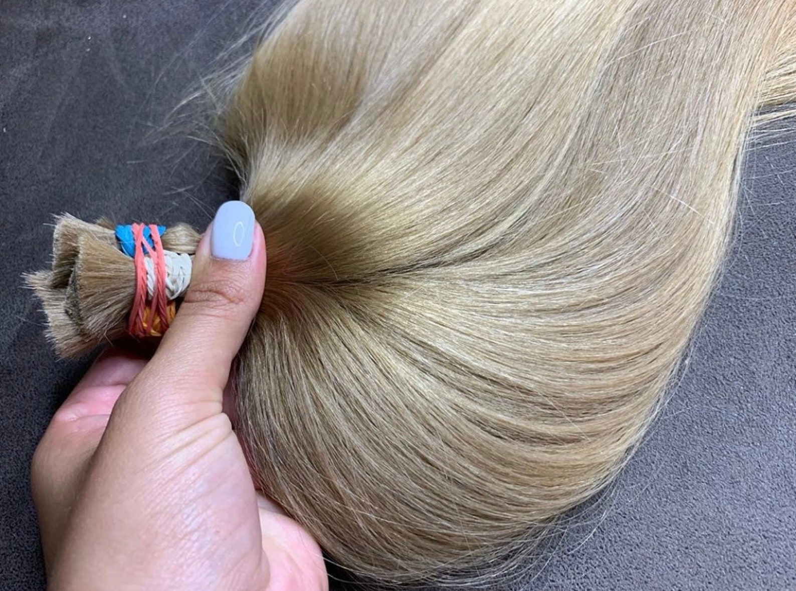 Beautiful Russian Slavic Virgin Hair Natural Lightest Golden Blonde 16 ...