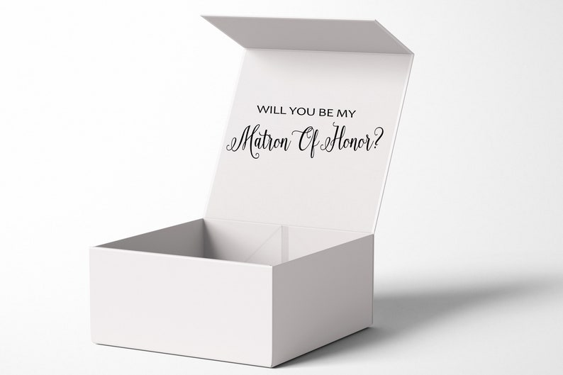 Luxury Personalized Name & Will You Be My Matron of Honor - Etsy