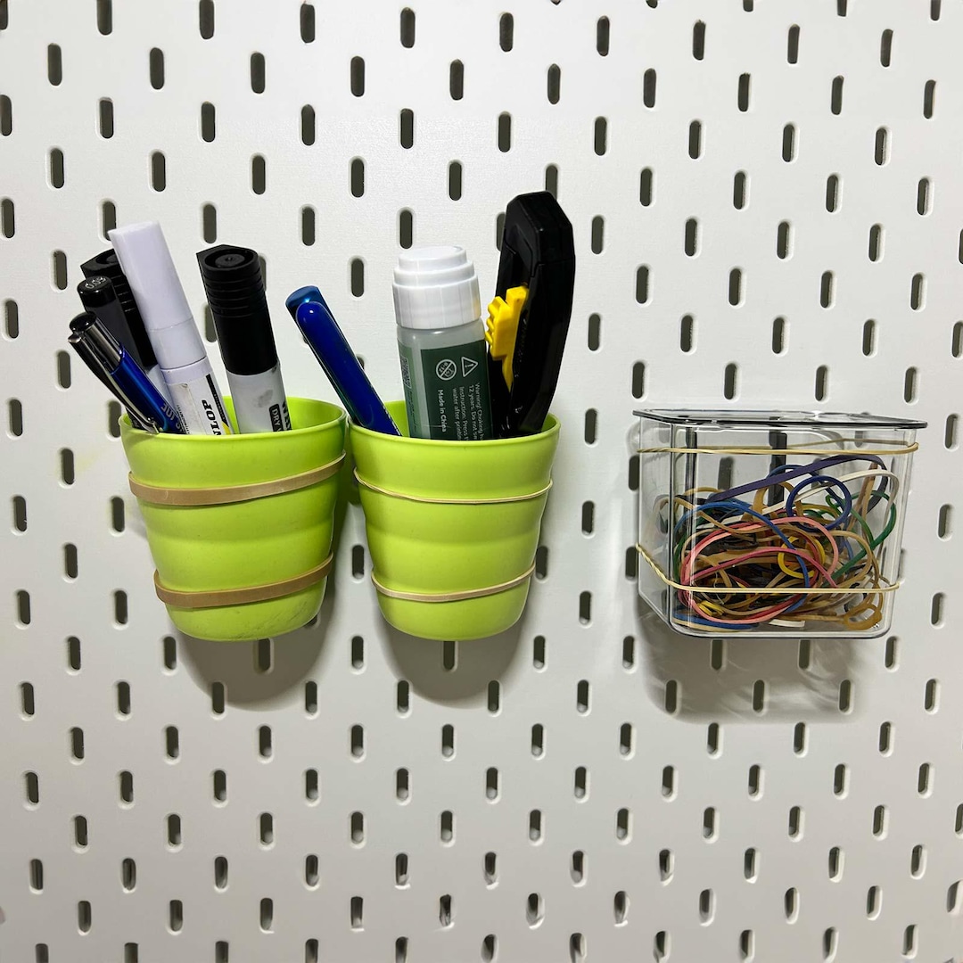 Cup Holder – Holds Any Cup, Glass, Bottle for IKEA SKÅDIS Pegboard - Etsy