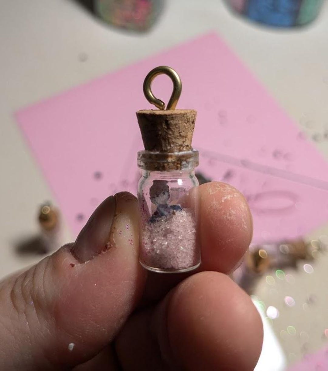 Reigen Arataka Mob Psycho in a Jar With Psychic Salt Charm - Etsy