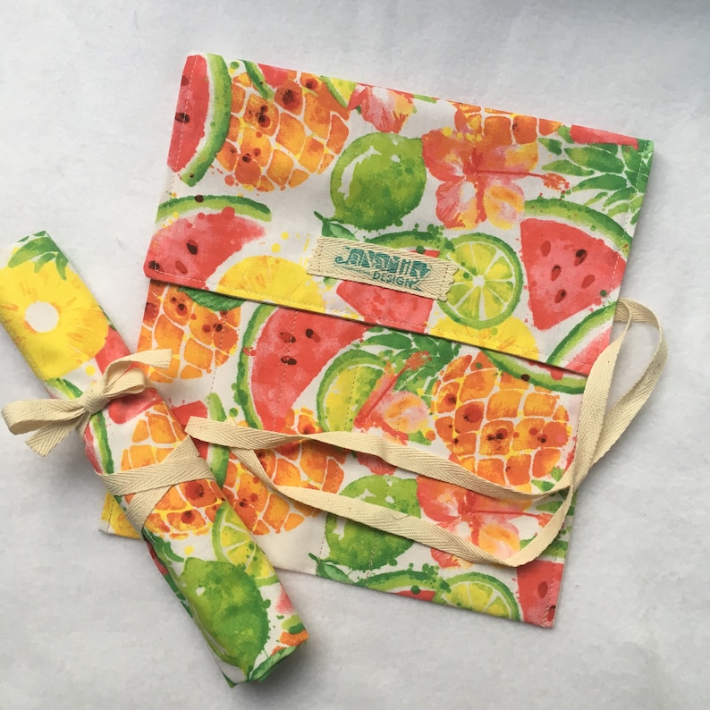 Cutlery Roll Wrap Utensil Wrap Travel Picnic Zero Waste - Etsy